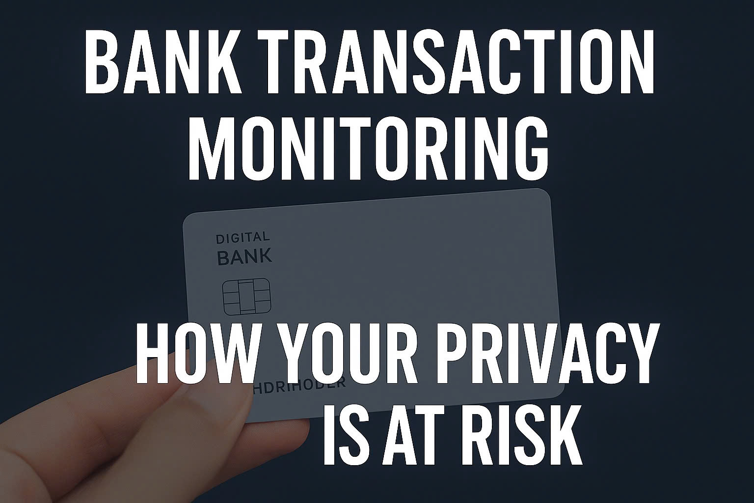 Bank Transaction Monitoring: Is Your Bank Secretly Spying on You? - WHYNECT